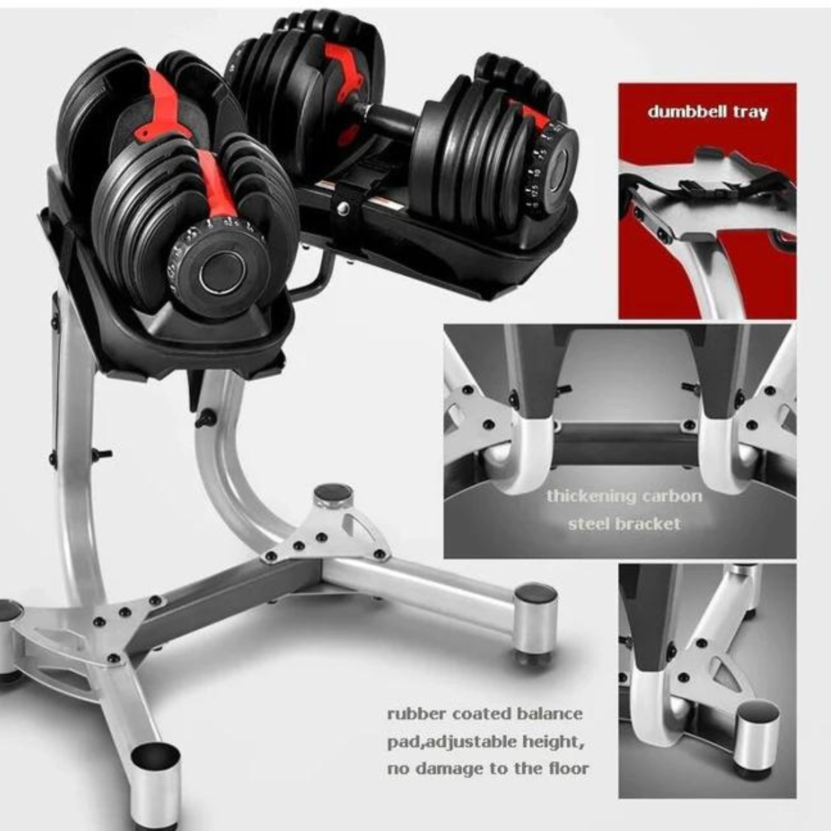 Adjustable Dumbbell Storage rack | Gymgear Equipment Limited | Your Gym ...