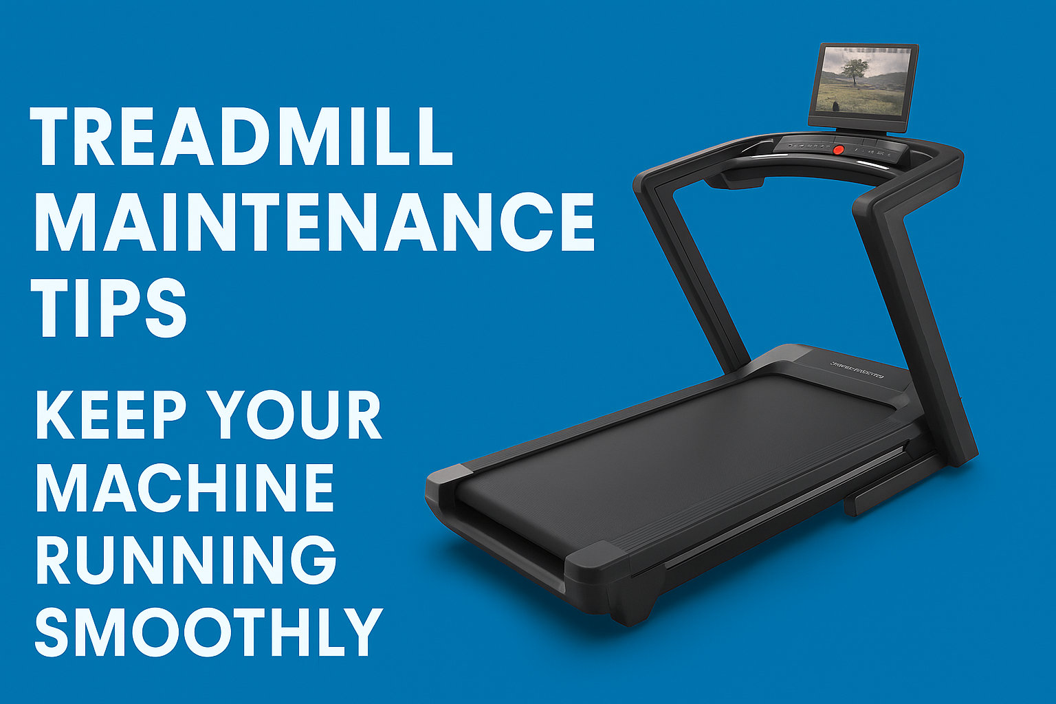 Blog | Treadmill Maintenance Tips | Keep Your Treadmill Running ...